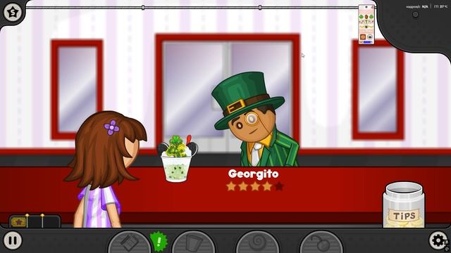 Papa's Freezeria Deluxe 87 day ( Папа Луи 87 день)  прохождение