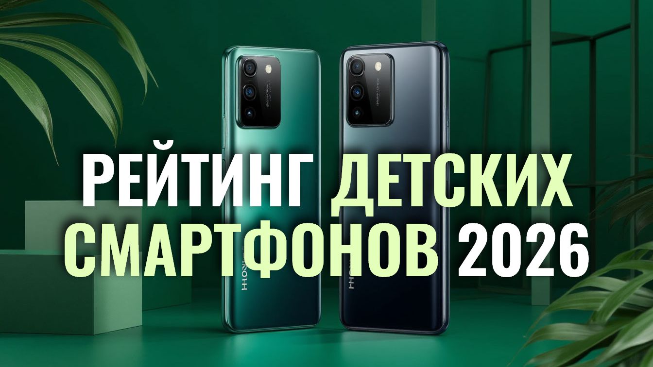 Выбираем смартфон для ребёнка: ТОП‑5 моделей 2026 года с обзором