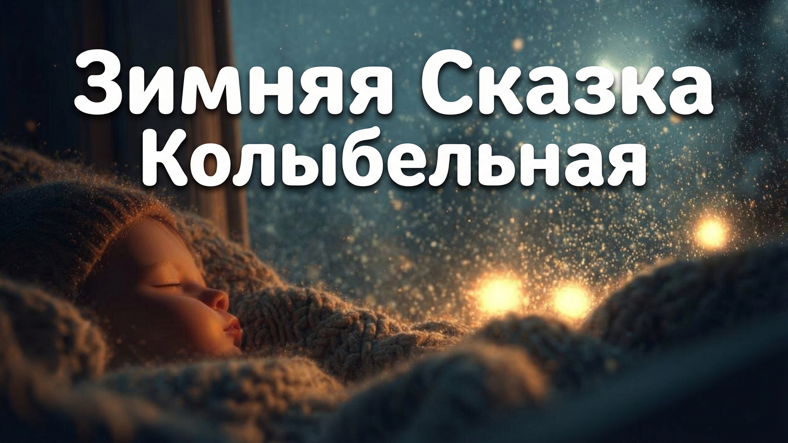 Трогательная Колыбельная про Зиму 🌨️ | Лучшая музыка для успокоения малыша | Слушать перед сном
