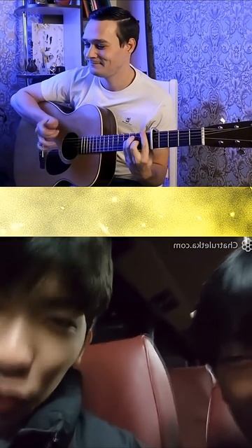 Реакция корейцев на фингерстайл композицию Hatsune Miku - Senbonzakura #shorts