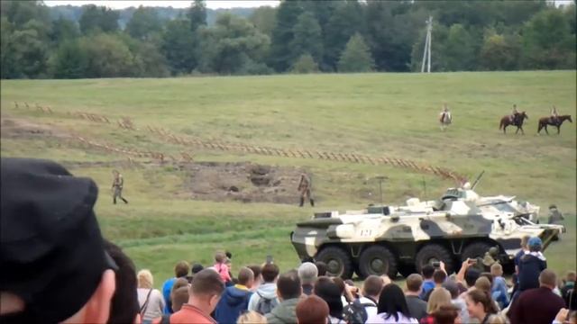 БТР 80 Огонь из КПВТ и ПКТ