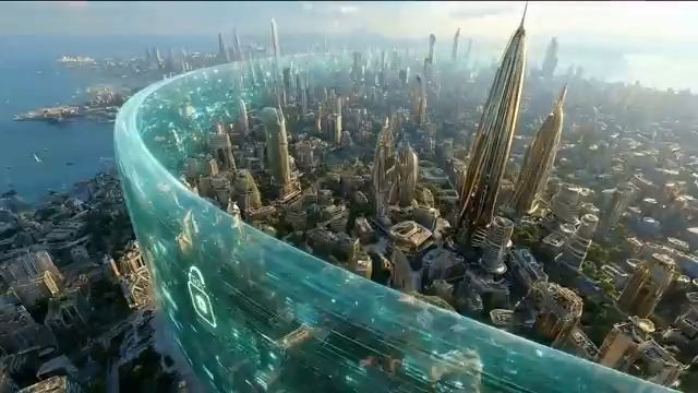 A Peaceful Green Future City 1 Hour Cinematic Ambient Music Could This Be Life in 2070