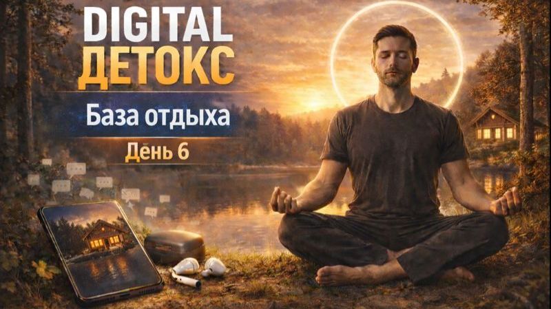 Digital Detox | День 6 — База отдыха