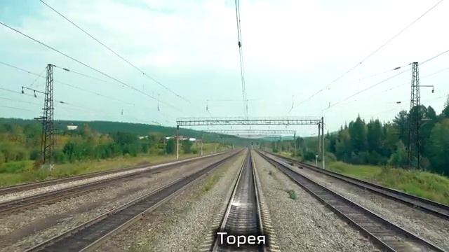 Чуна - Вихоревка / Из окна поезда