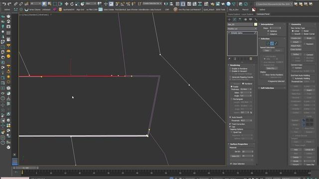курс по архвизу, Глава 4: 08 - адаптируем геолинии в 3dsmax