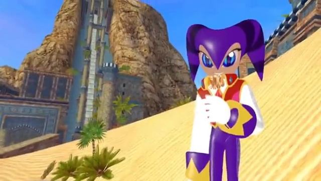 SONIC AND NIGHTS GO ON A ADVENTURE IN VR CHAT (360p)