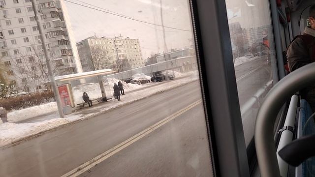 поездка на автобусе ЛиАЗ 5292 борт 190433, по маршруту 652