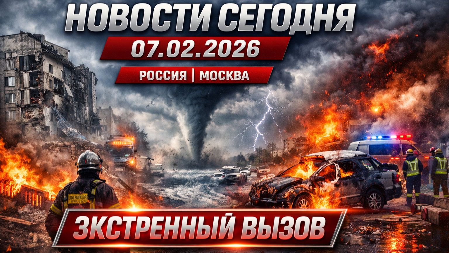 Новости Сегодня 07.02.2026 | Россия, Москва | Экстренный вызов | Катаклизмы и ЧП