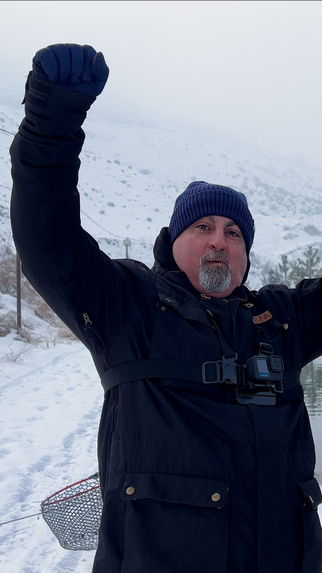 Первый раз на зимней рыбалке