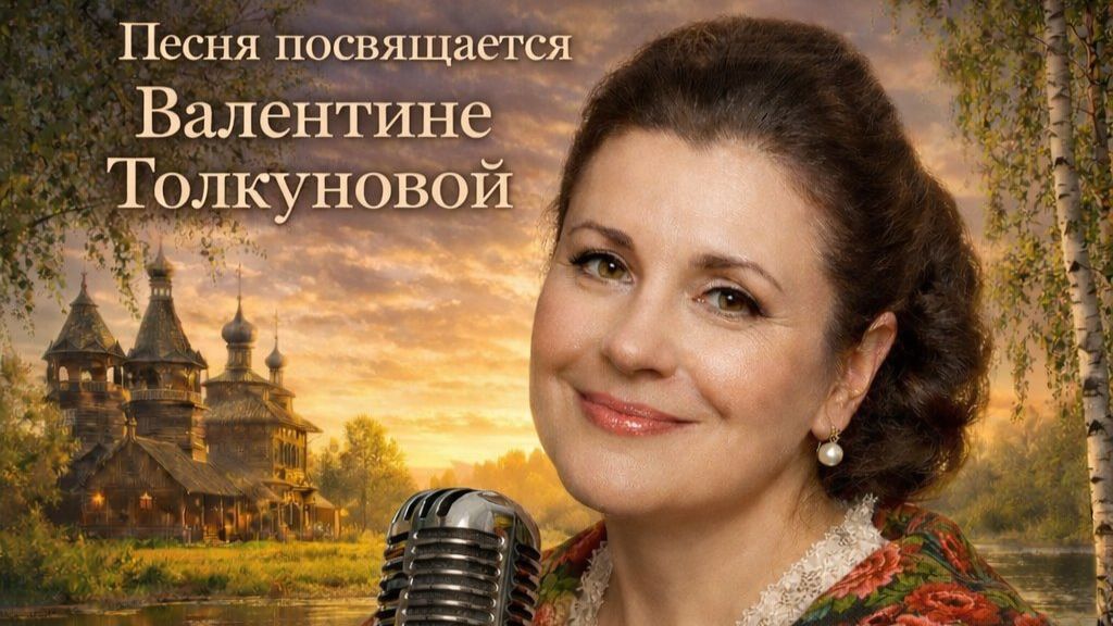 Песня "Голос русской души" Валентине Толкуновой