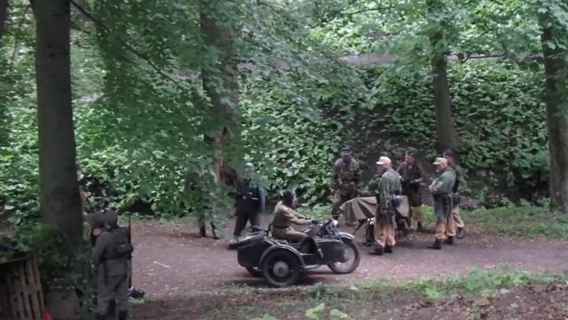 Мотоцикл с пулемётом ДП