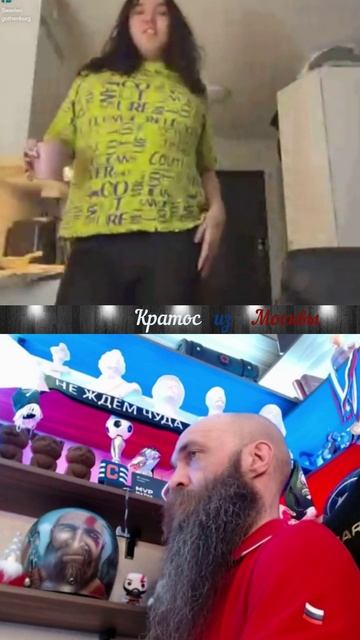 🤪Кратос впервые испытал страх🤪 #shorts