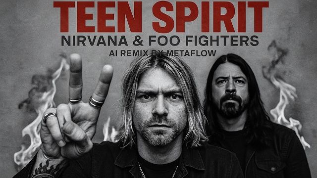 TEEN SPIRIT - Nirvana & Foo Fighters Inspired Grunge Revival AI Mix Album [90s Alt Rock, Epic]