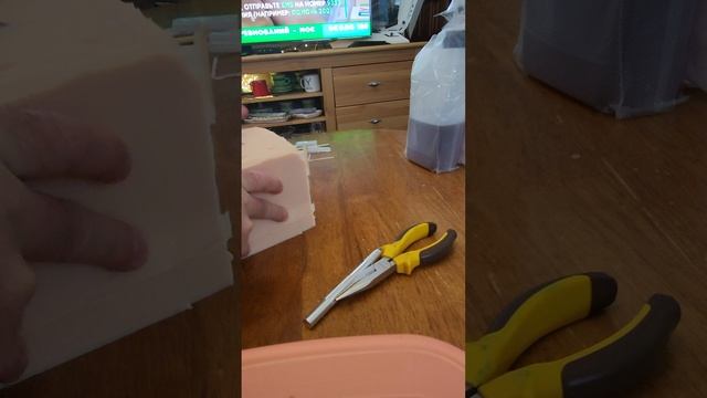 Делаю форму из силикона..