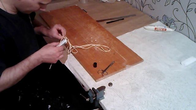 №38- Изготовление резиномотора.