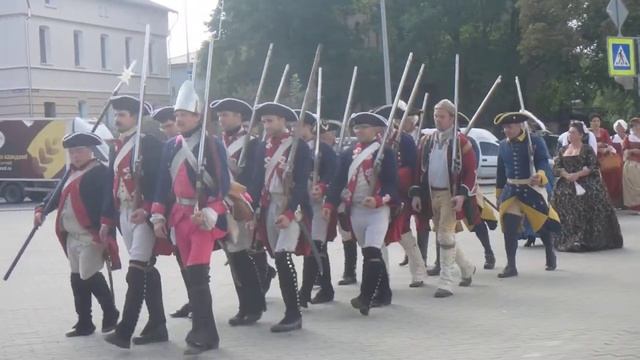 Марш русских и прусских войск