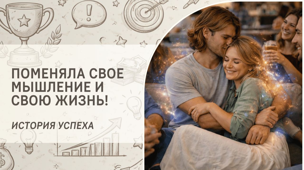 Поменяла свое мышление и свою жизнь! История успеха