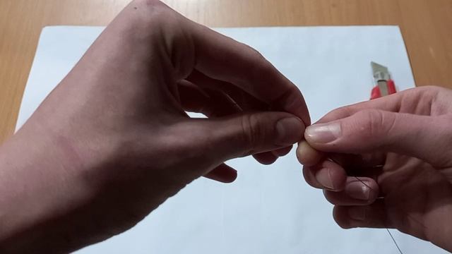 Самый простой способ, как привязать мормышку без ушка к леске! Рассказываю и показываю!