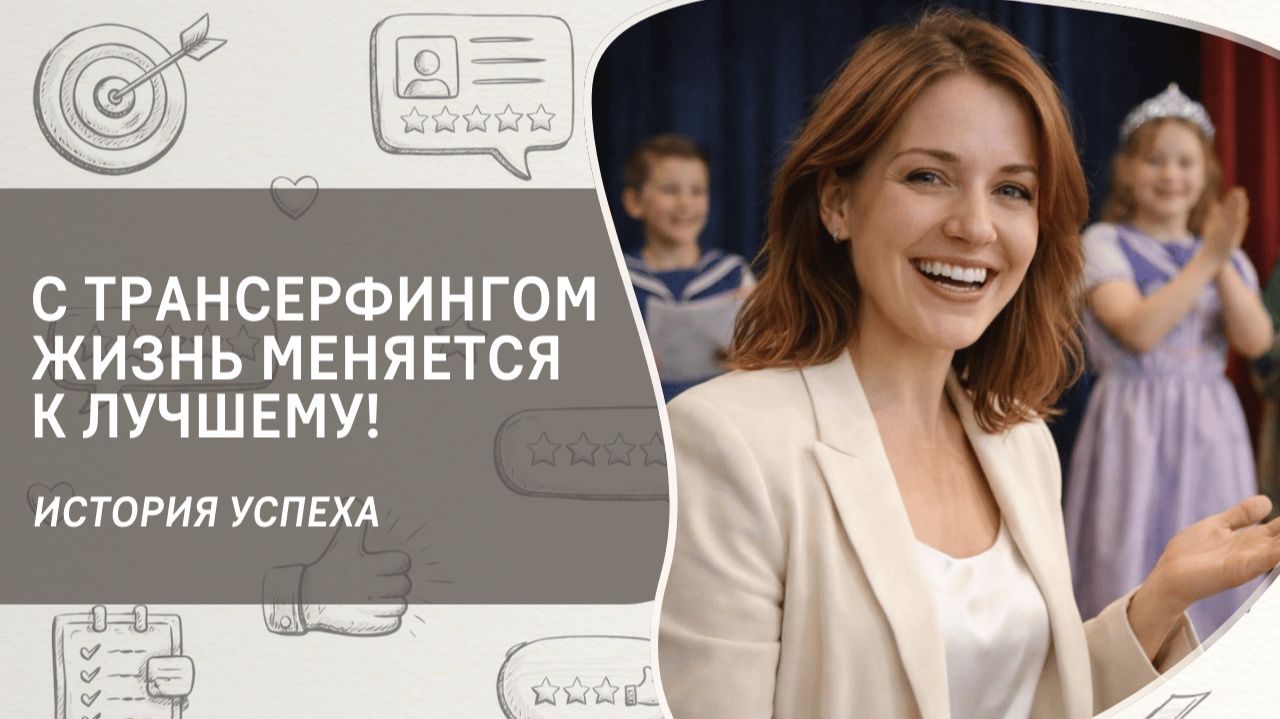 С Трансерфингом жизнь меняется к лучшему! История успеха.