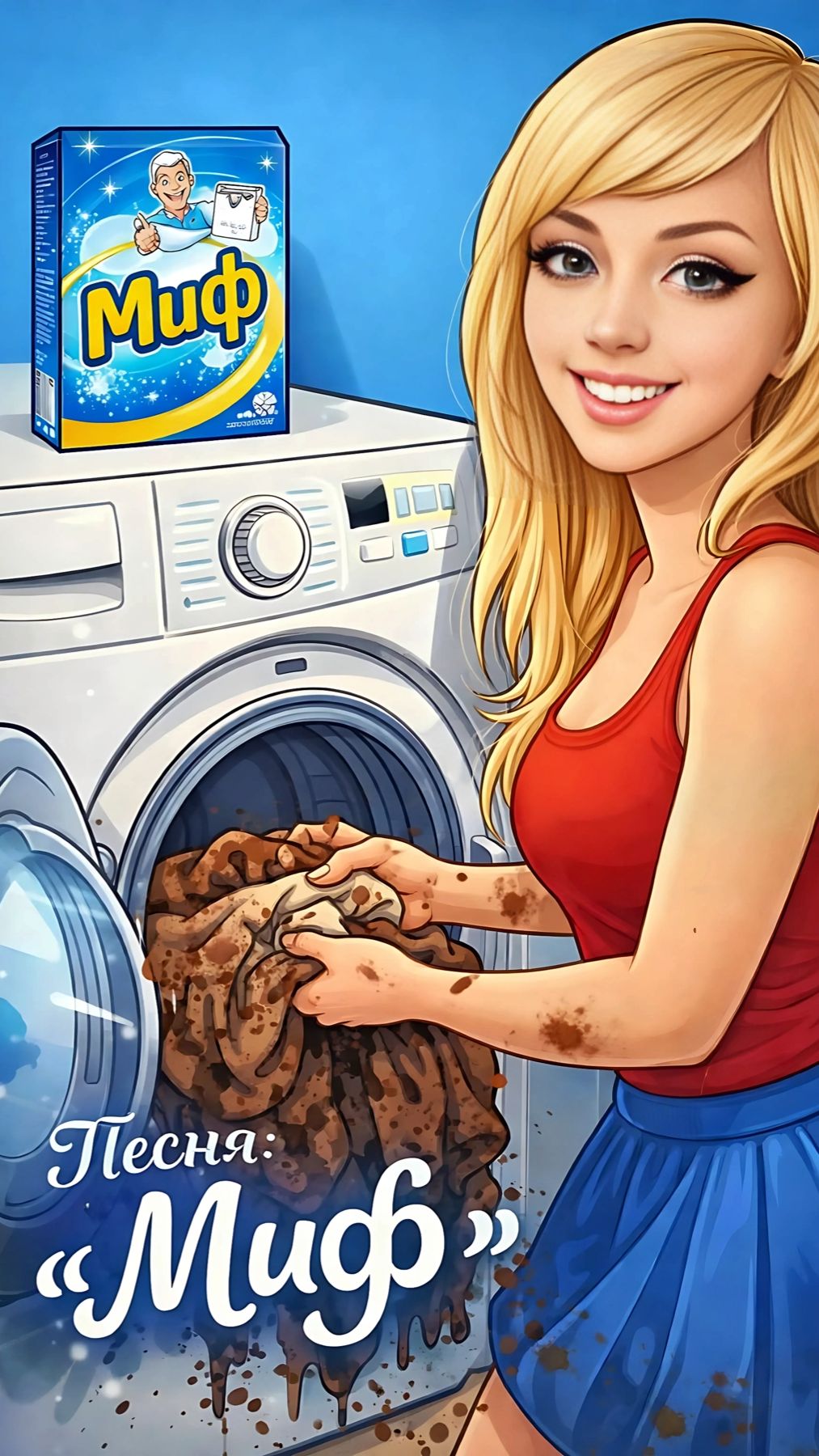 Песня про Миф и трусы. Стиральный порошок. Панк рок. Музыка. Юмор. Приколы. Шутки. Антиреклама. Ржач