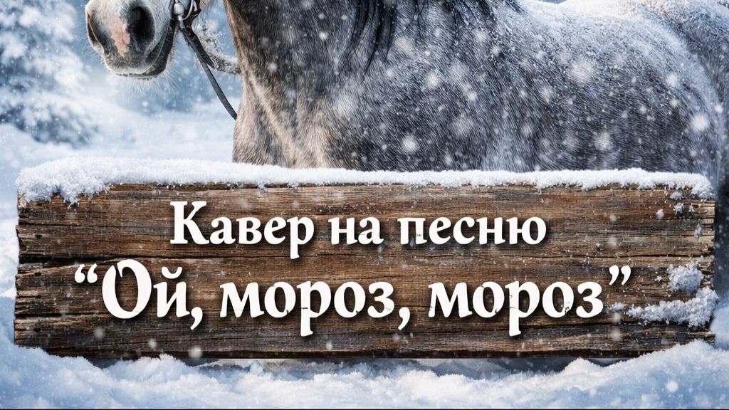 Кавер на песню "Ой, мороз, мороз"