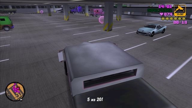 GTA 3: Rainbomizer - Прохождение на 100%. Миссия по бездорожью 2 - "Гонка по парковке"