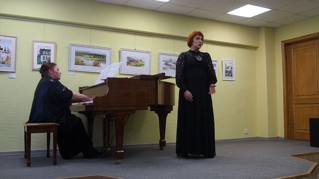 16 П. Чайковский, Н. Огарев. "На сон грядущий". Евгения Малеева, Людмила Калинина