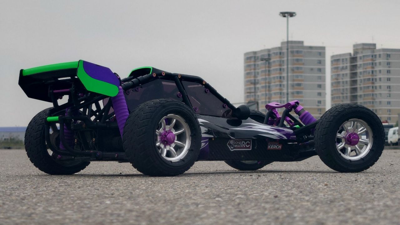 свободный показательный тудым-сюдым проезд на HPI Baja 5B SS Flux / 18.10.2025