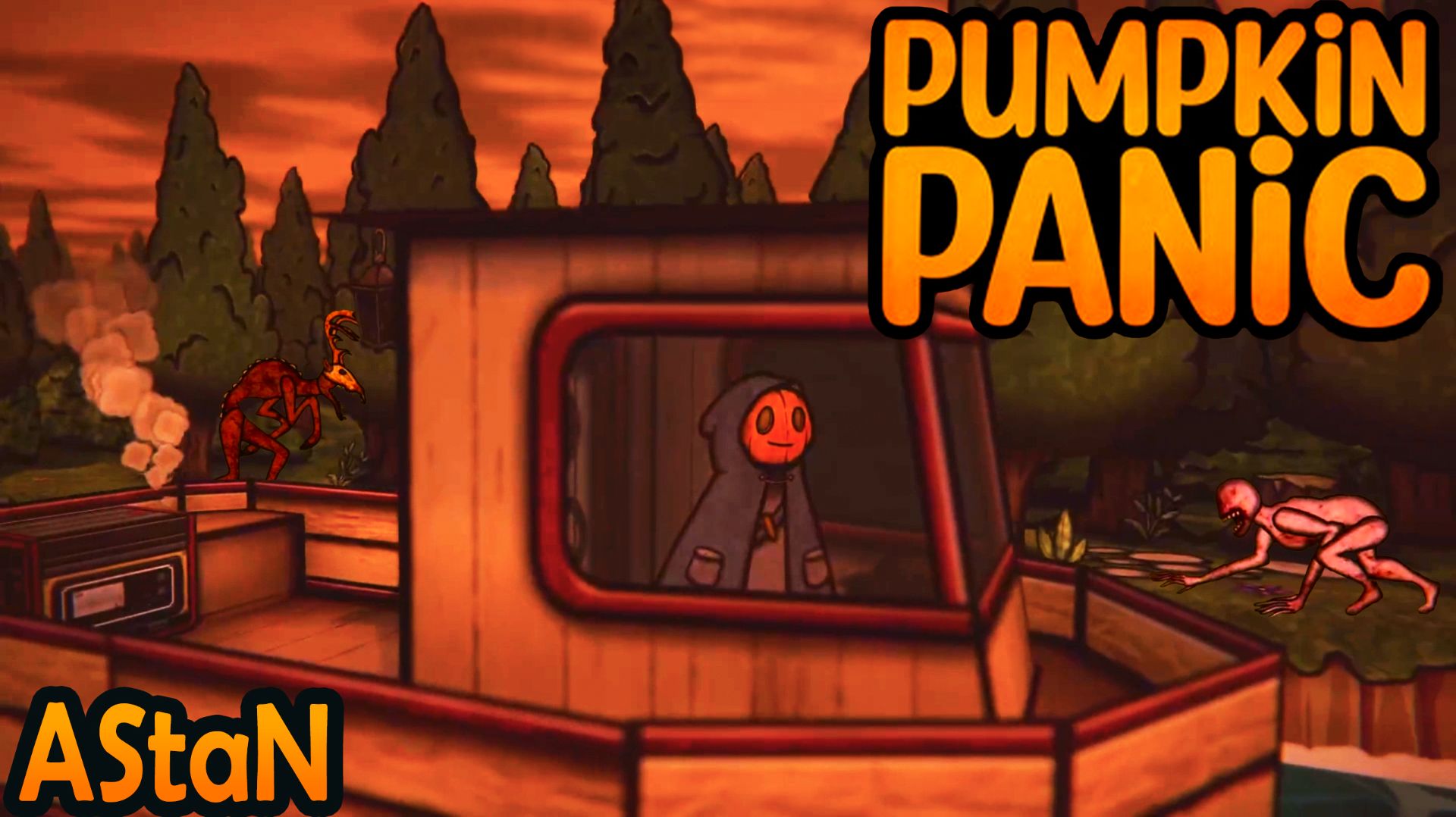 PUMPKIN PANIC #2 - ПОБЕГ С ОСТРОВА МОНСТРОВ!