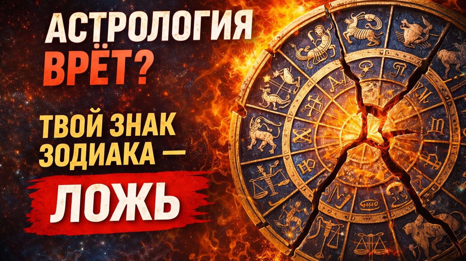 Астрология врёт? Твой знак зодиака — ложь