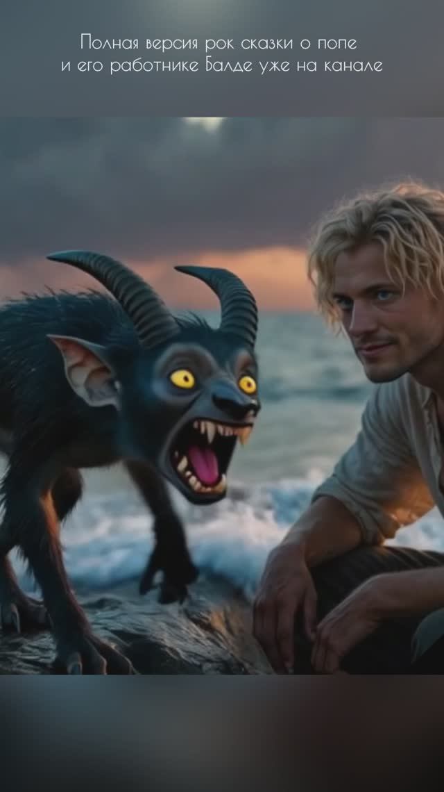 Рок сказка о попе и его работнике Балде | Песня 3 [ИИ]