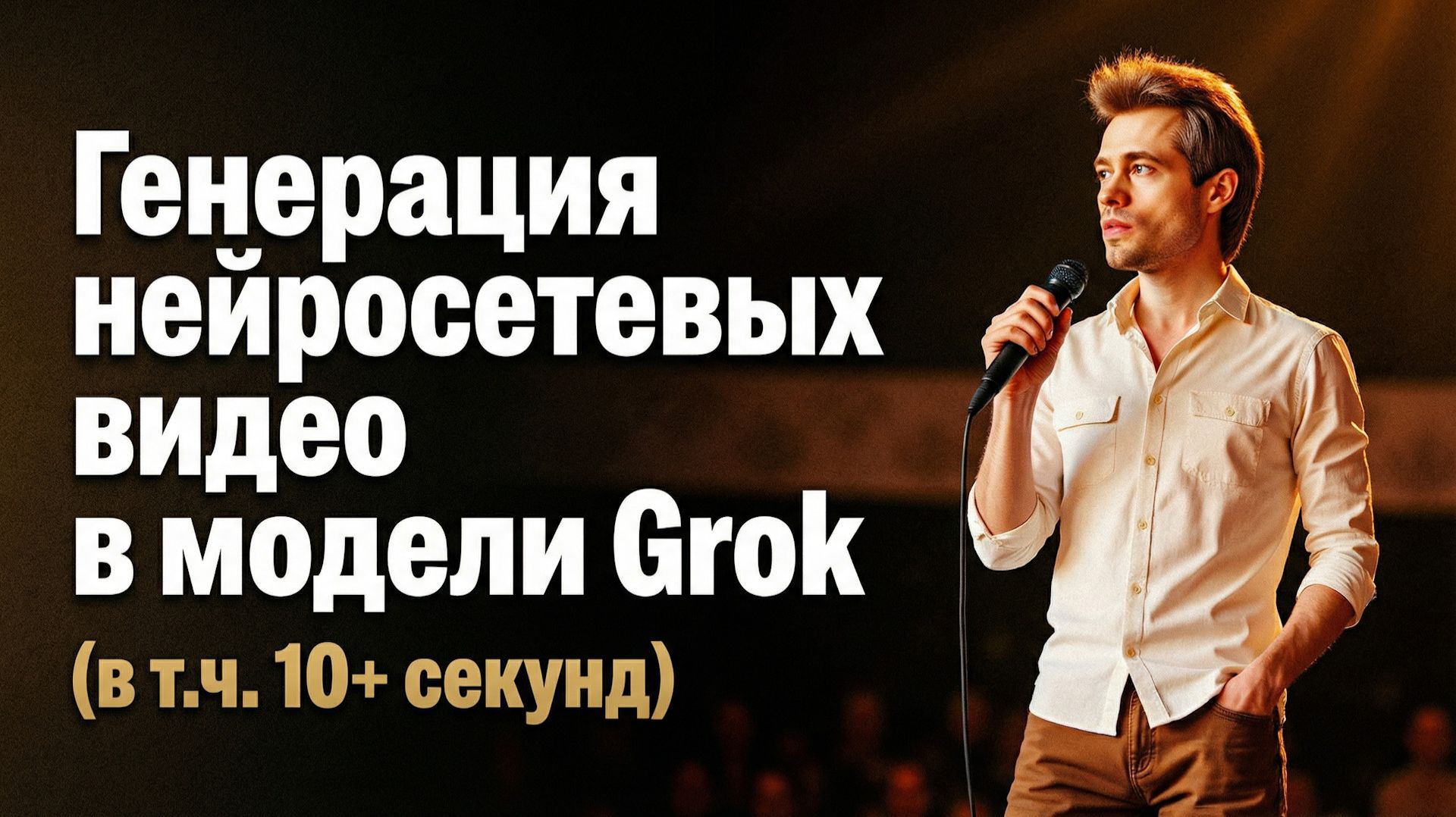 Нейросетевые видео с моделью Grok (в том числе 10+ секунд)