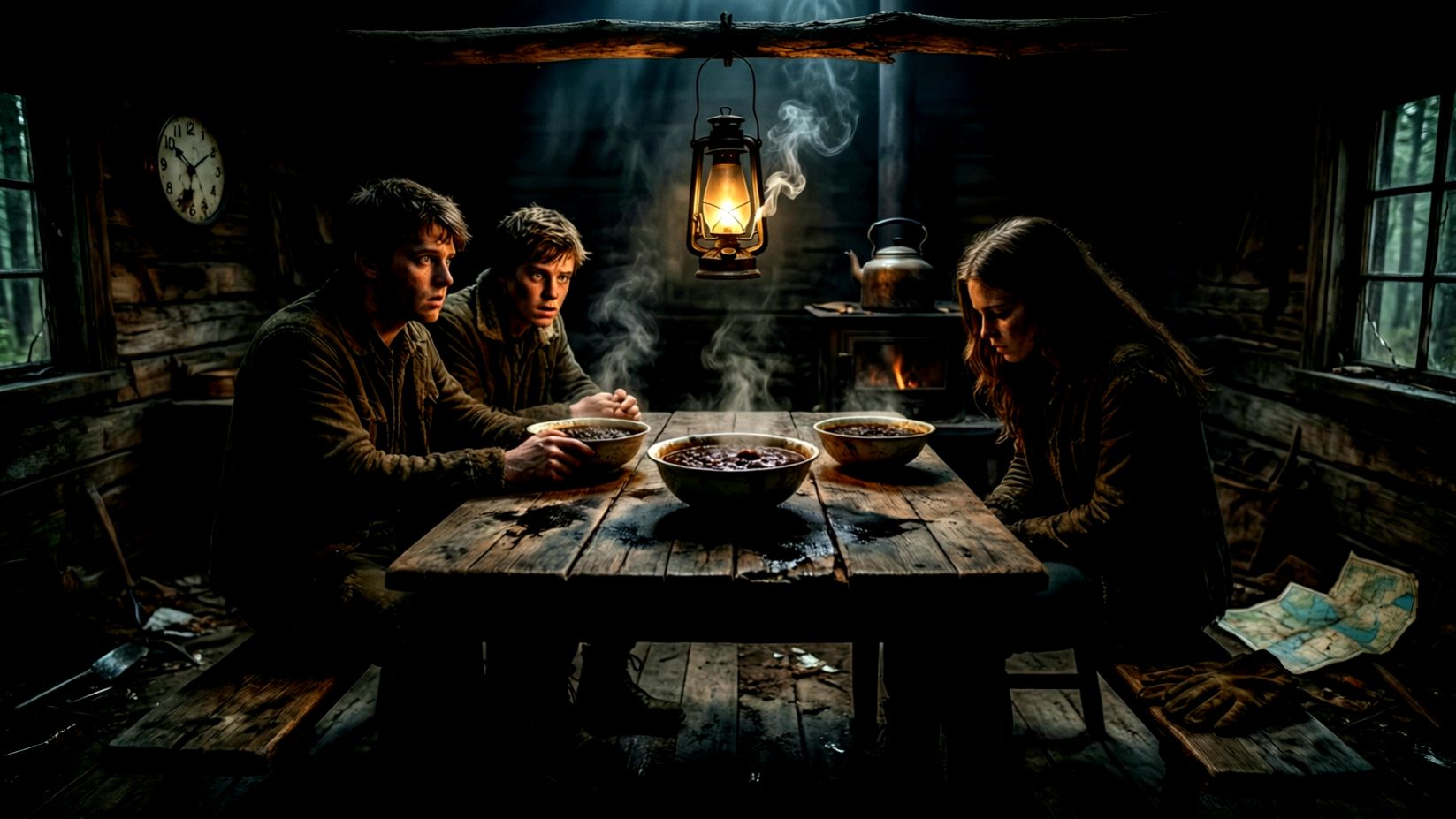 Правило троих. Ужастики. Страшная история