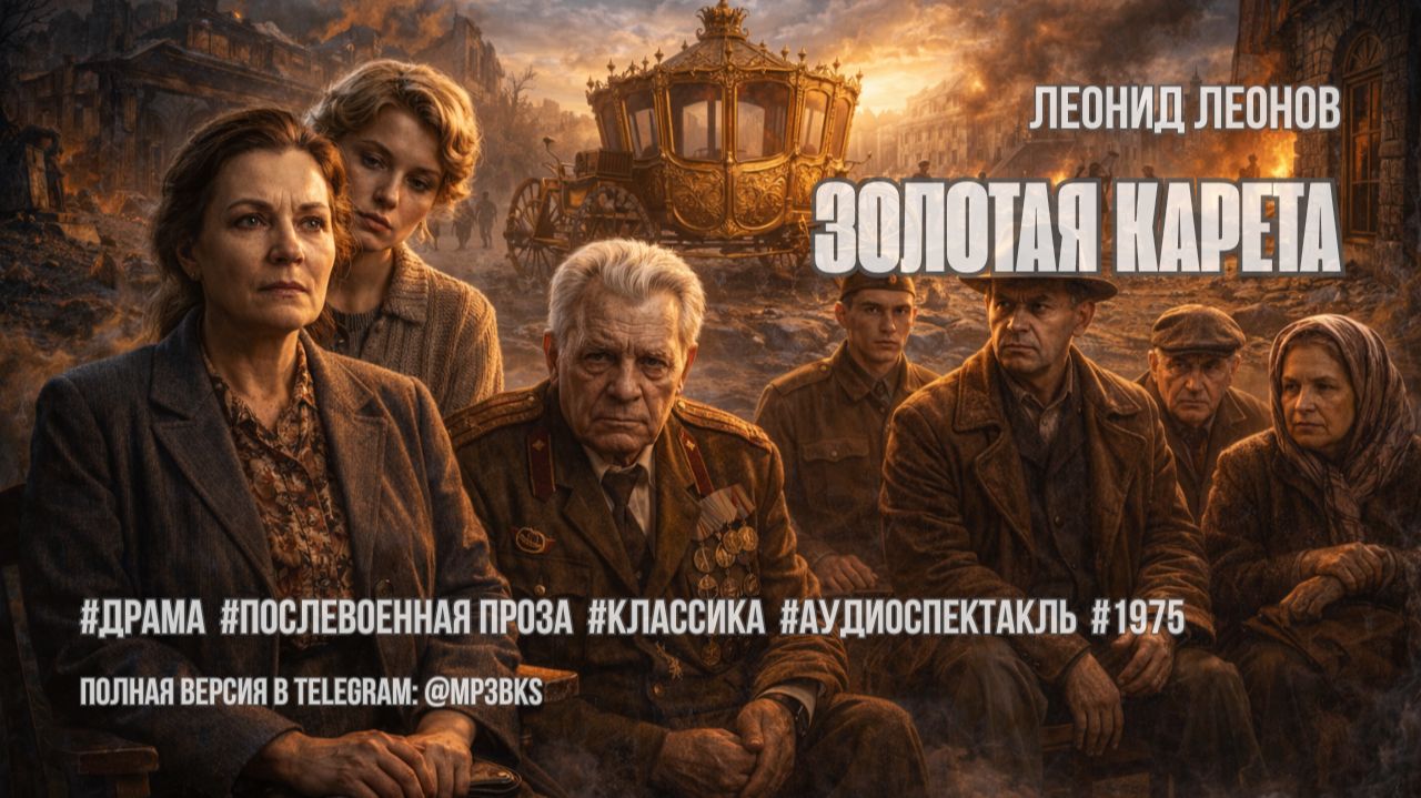 Аудиоспектакль. Леонид Леонов — «Золотая карета»