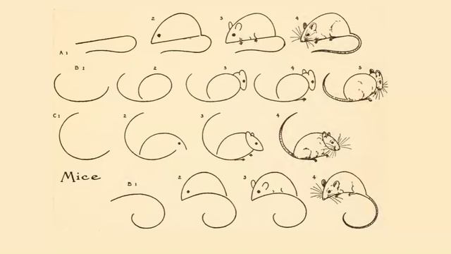 Как нарисовать мышку?