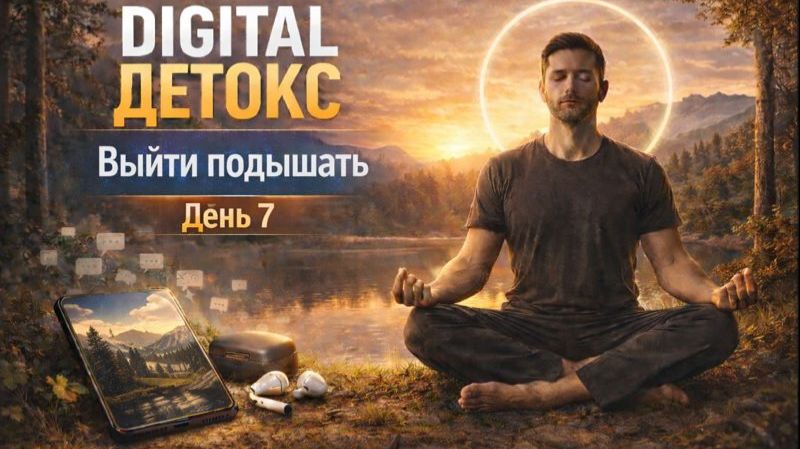 Digital Detox | День 7 — Выйти подышать