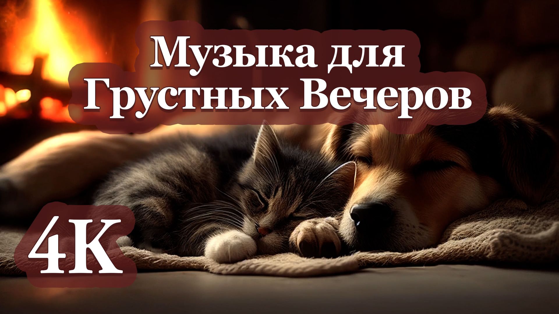 4K Музыка для Грустных Вечеров и Тихих Ночей 🌧️🎶🌧️