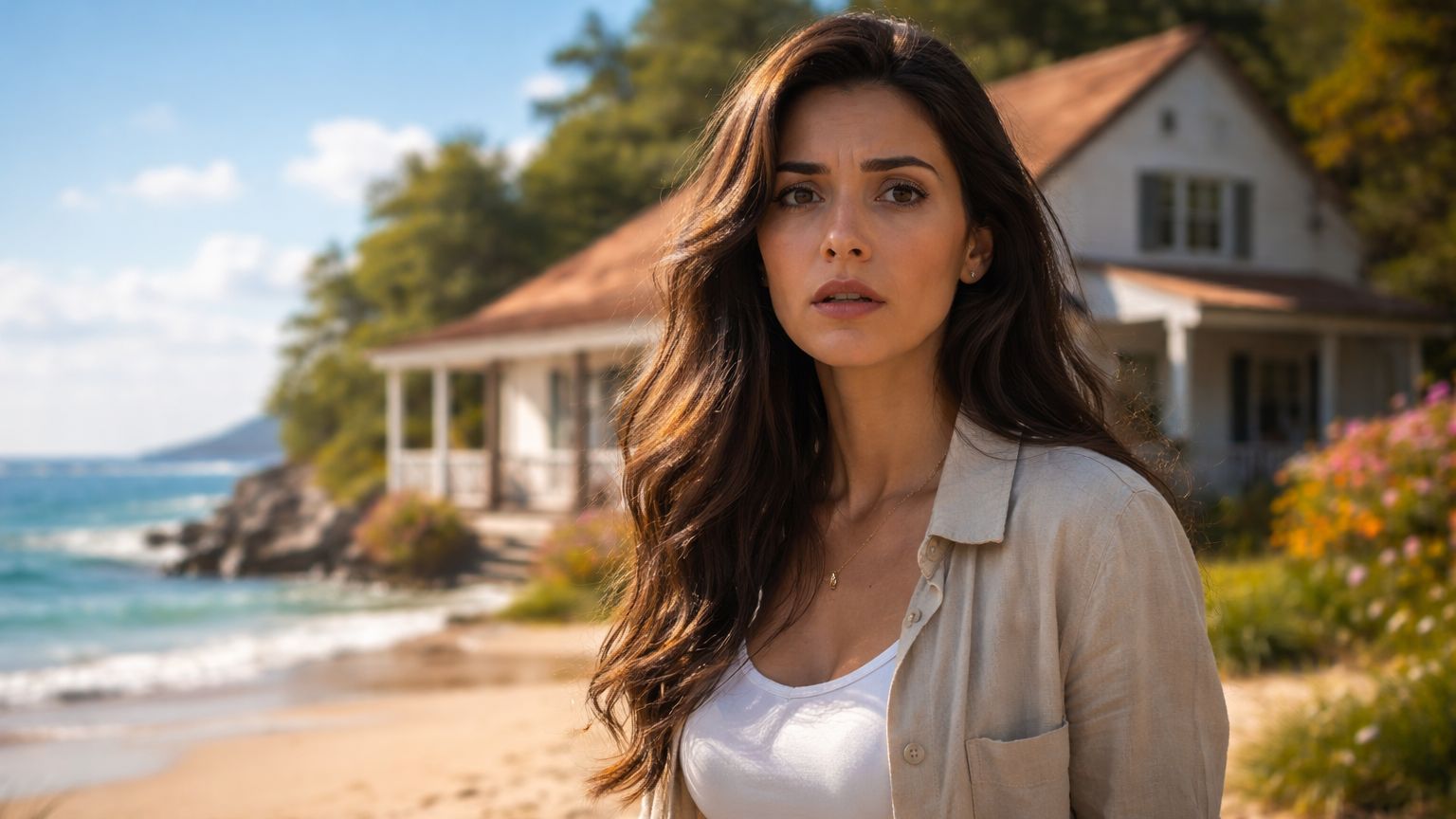 Я купила дом у моря — муж тут же подал на развод. Но когда он приехал туда... Истории из жизни