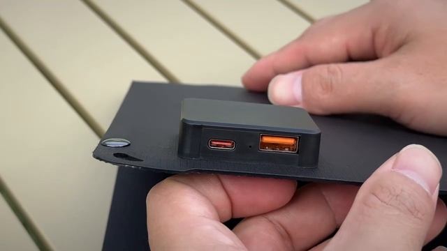 Мощная портативная складная солнечная панель