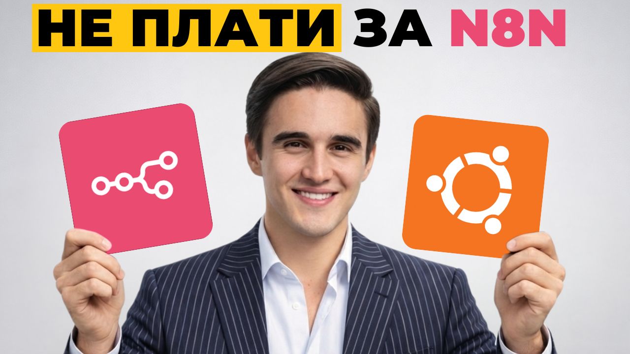 Как установить N8N на свой сервер через терминал?