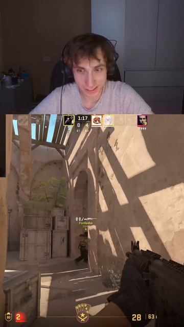 Дал врагам на клыка в кс 2