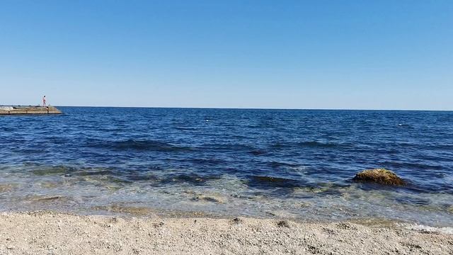 Поселок Курортное, море. Красоты Крыма.