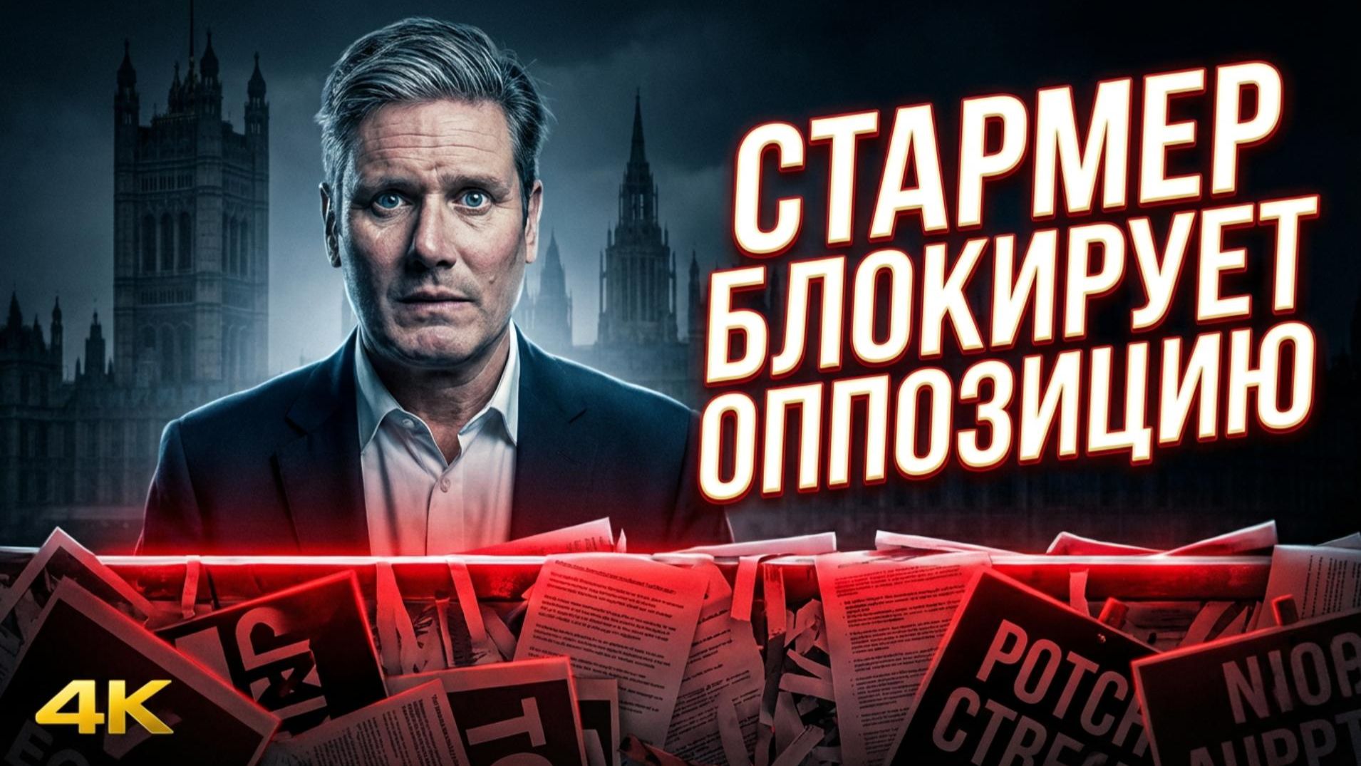 🗣️Меркурис и Христофороу | Стармер, неуверенный в себе и непопулярный, блокирует оппозицию