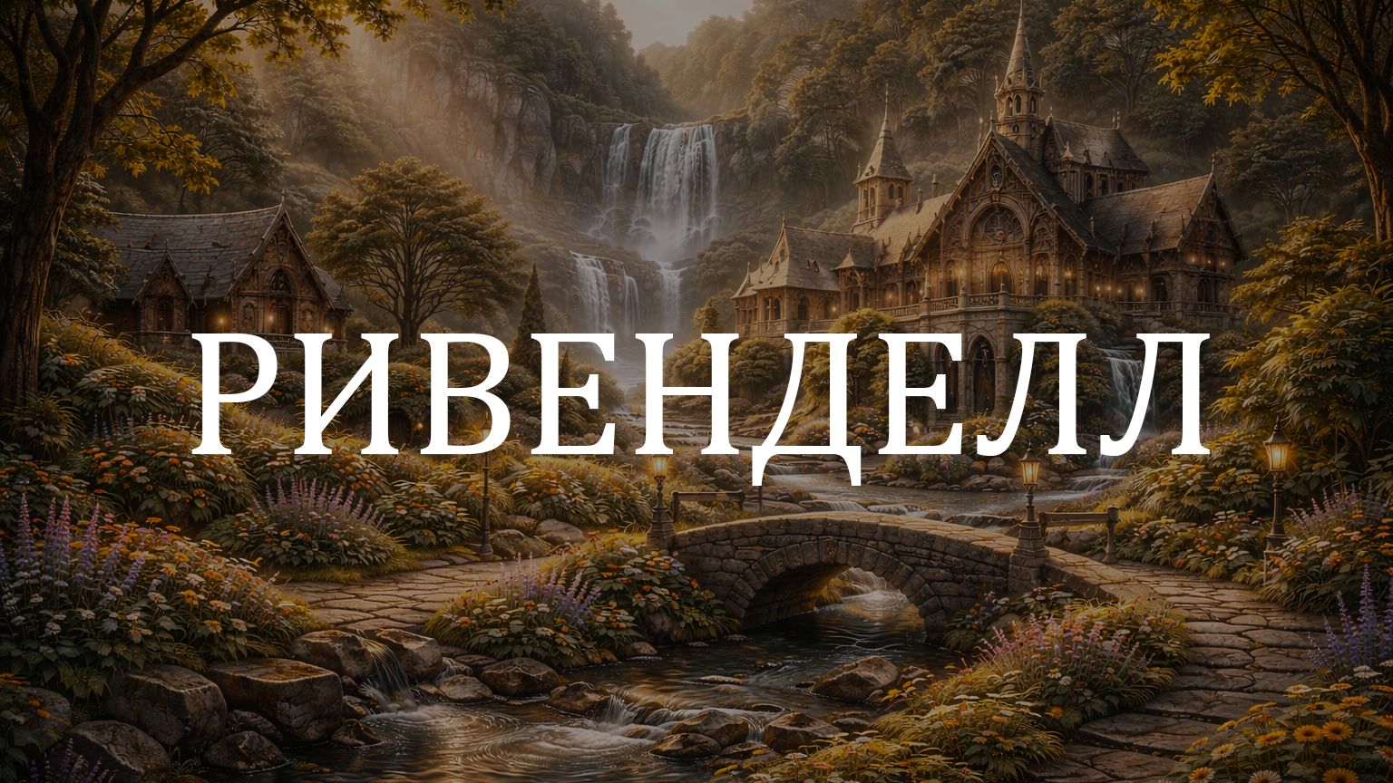 Спокойная музыка для сна | музыка для учёбы | музыка для работы | Ривенделл | Властелин Колец