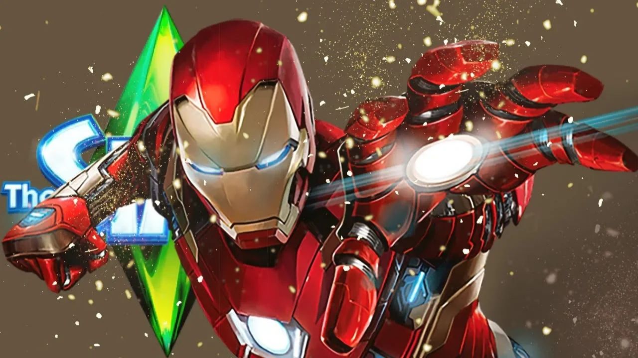 ЖЕЛЕЗНЫЙ ЧЕЛОВЕК в The Sims 4