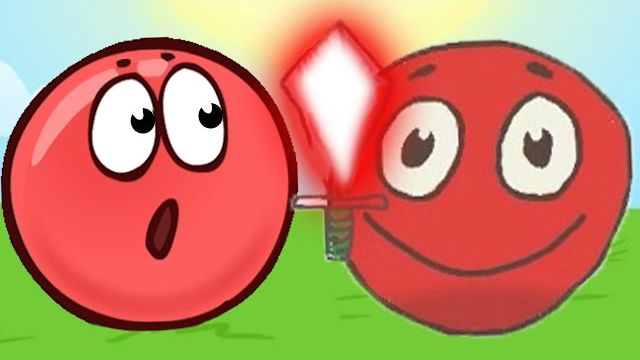 Новый КРАСНЫЙ ШАР, Красныш спасает деревню красных шариков