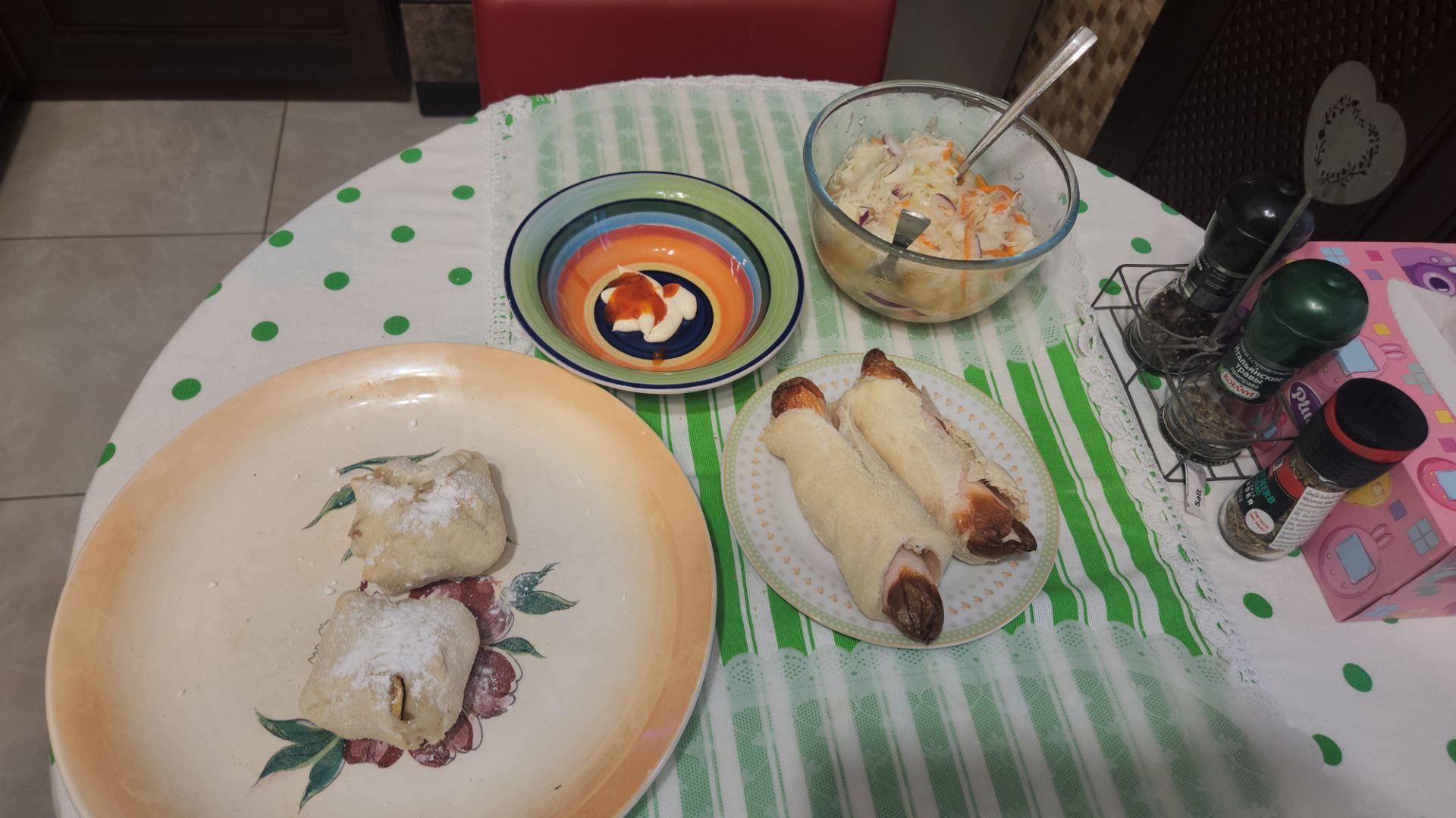 Сосиски в тесте холодной ферментации 24 ⏰️