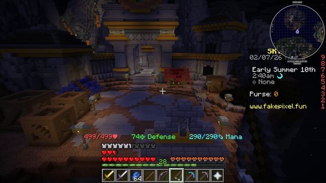 Скайблок RPG 2 серия. Мега заработок+Друг?