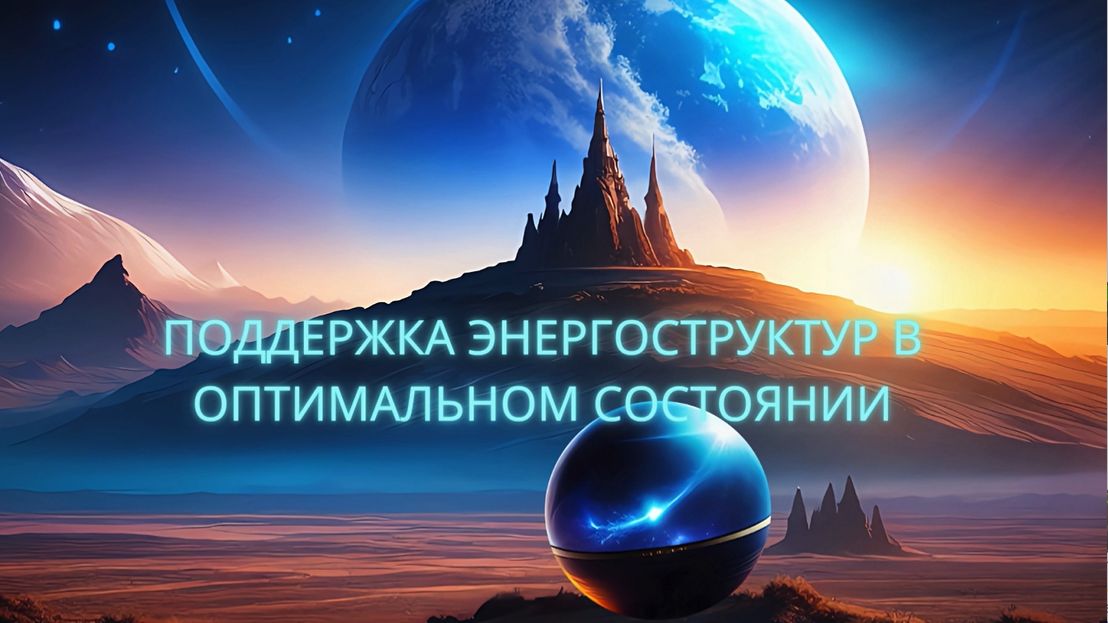 Поддержка энергоструктур в оптимальном состоянии. Энергии Новой Эпохи