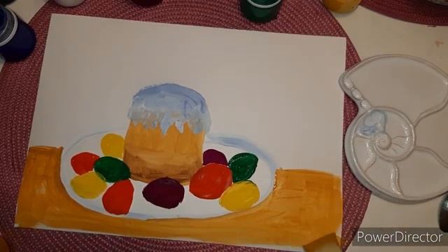 Урок для малышей.  Пасхальный праздник.